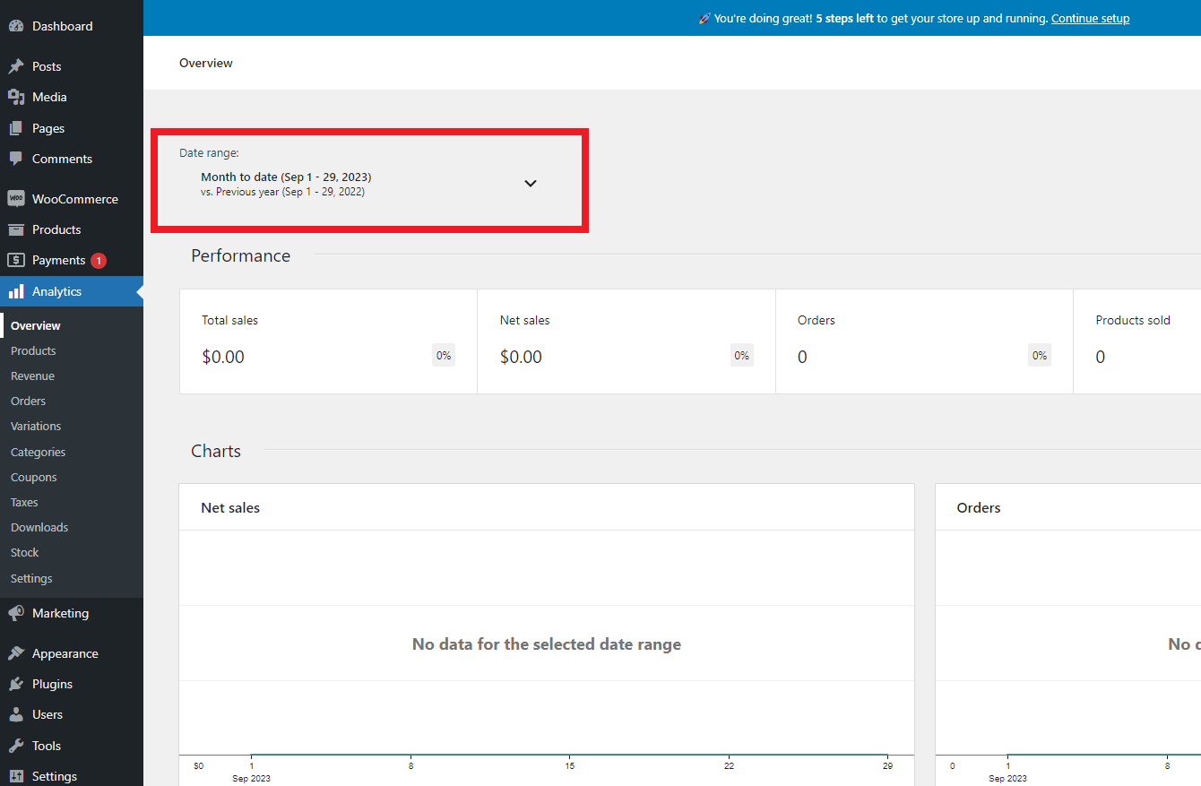 [GlobalStep] "Filters" dropdown fails to display Background color on "Analytics" pages when the ...