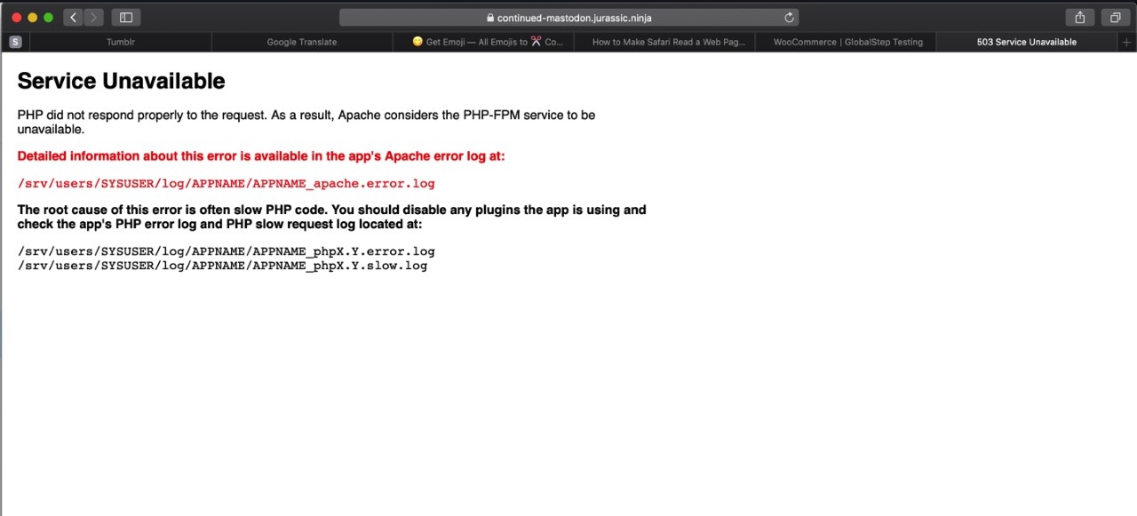 [GlobalStep – 4.3 RC1] [Both] “Services Unavailable” page displayed randomly while performing ...