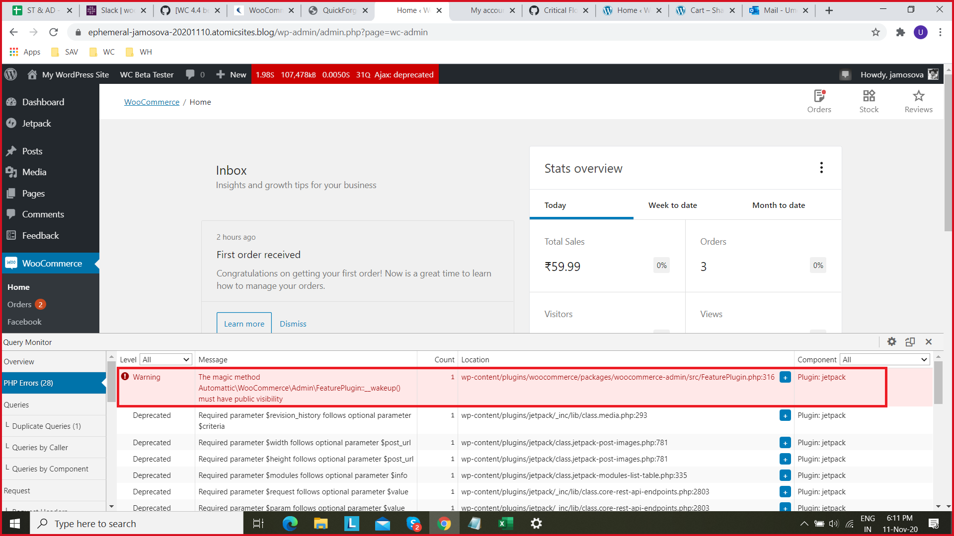 [GlobalStep - PHP 8 + WooCommerce 4.7 + WordPress 5.6] "The magic ...