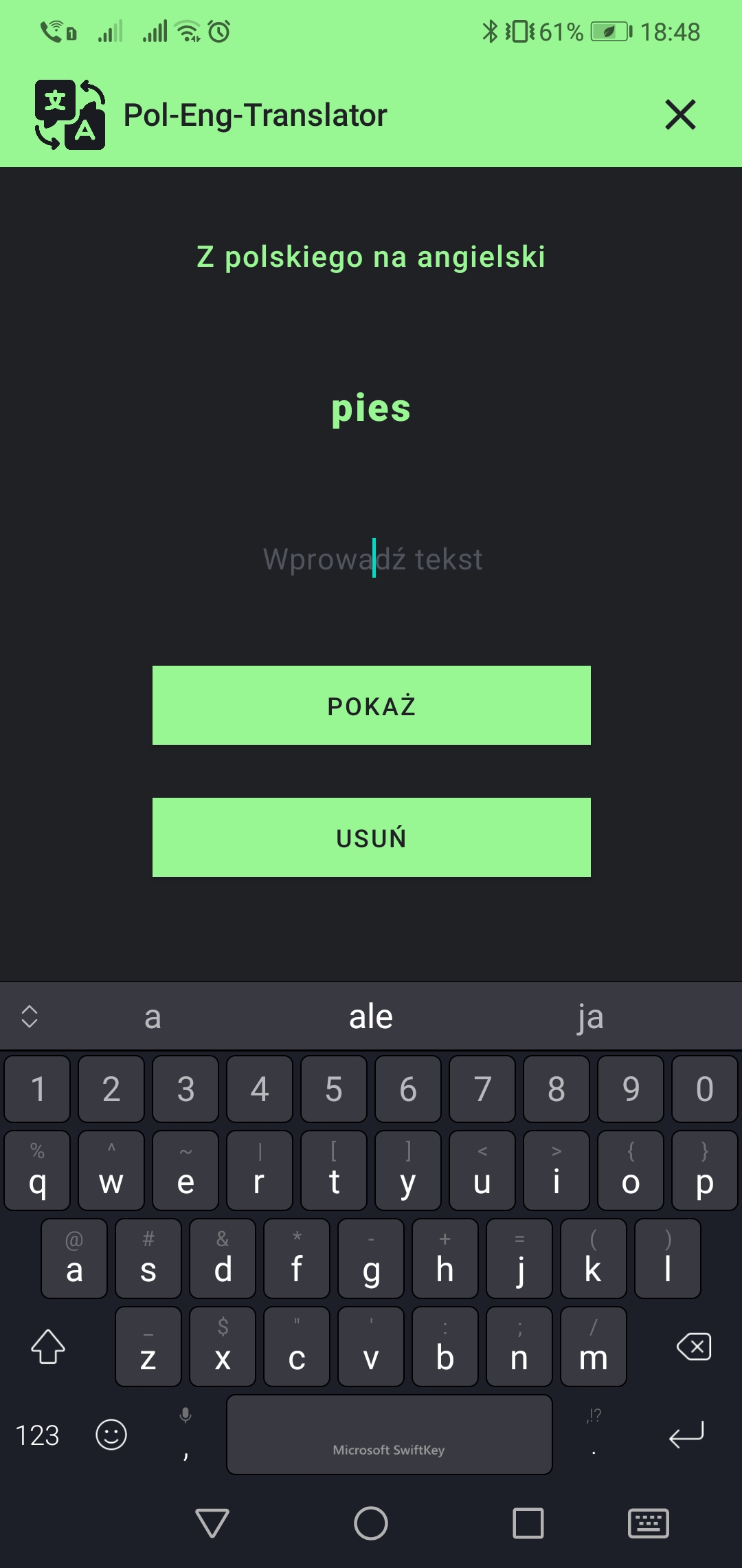 GitHub - dbirak/pol_eng_translator