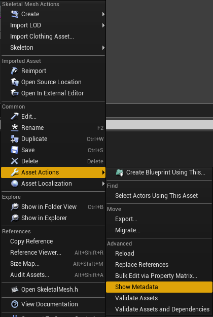 How To Get Set Metadata On Meshes · Issue 561 · 20tab Unrealenginepython · Github