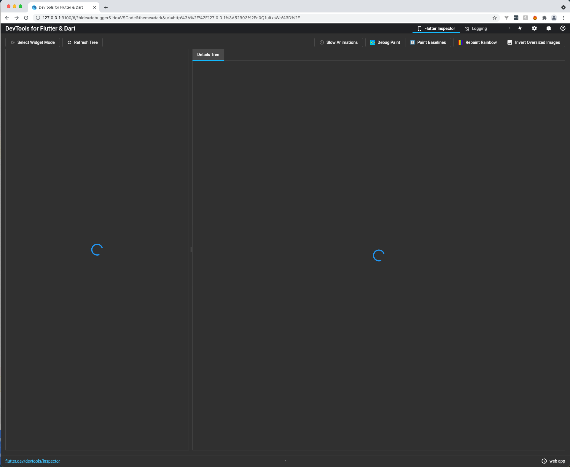 DevTools not working for Chrome target · Issue #3400 · Dart-Code/Dart-Code · GitHub