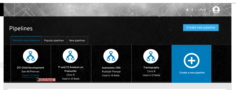 (CHRIS UI - P2 - DESIGN) pipeline list · Issue #34 · FNNDSC/ChRIS_ui · GitHub