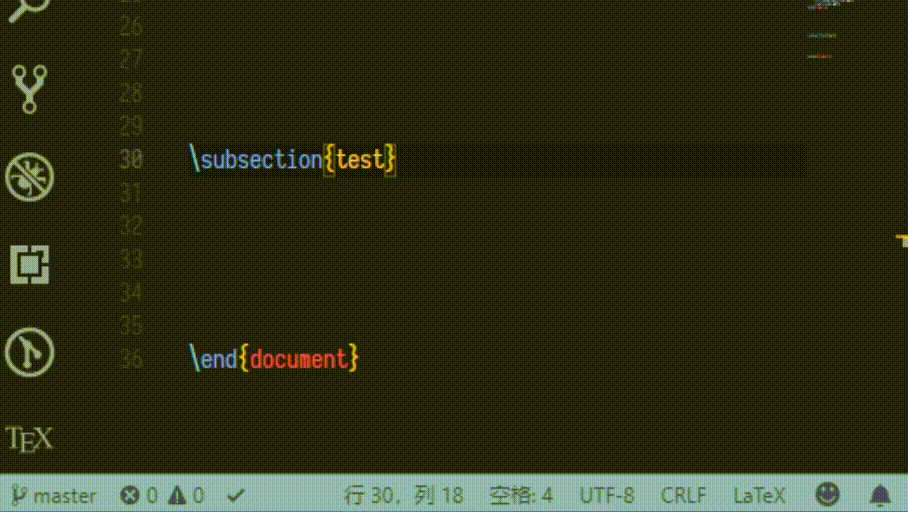 Error While Switching Section Level · Issue #1331 · James-Yu/LaTeX-Workshop · GitHub
