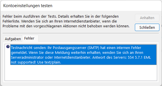 Microsoft Outlook connection Test Message · Issue #24 · TINF21CS1 ...