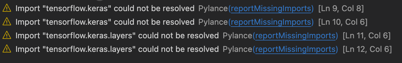 Pylance stops working on tensorflow · Issue #2935 · microsoft/pylance ...