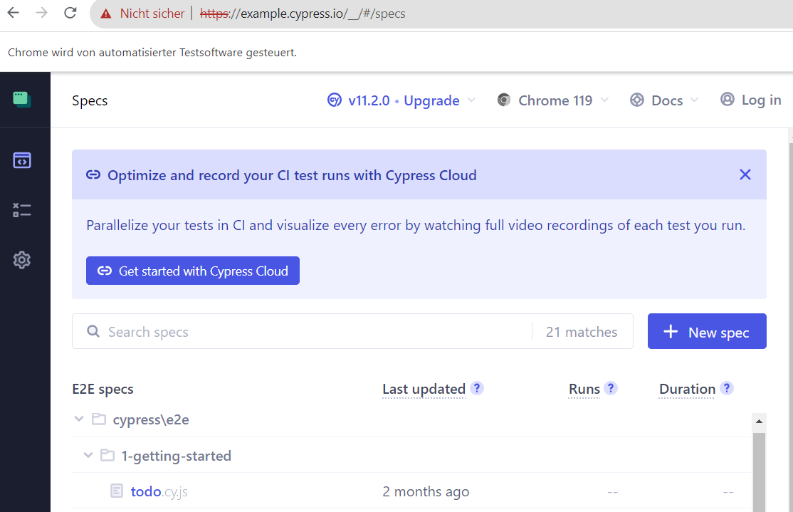 Uncaught TypeError: Cannot read properties of null (reading 'set) with cy.now() since v12.0.0 ...