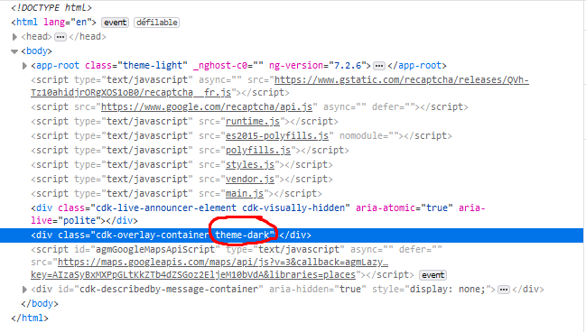 cdk-overlay-container isn't changing at all theme (but app-root do) · Issue #20435 · angular ...