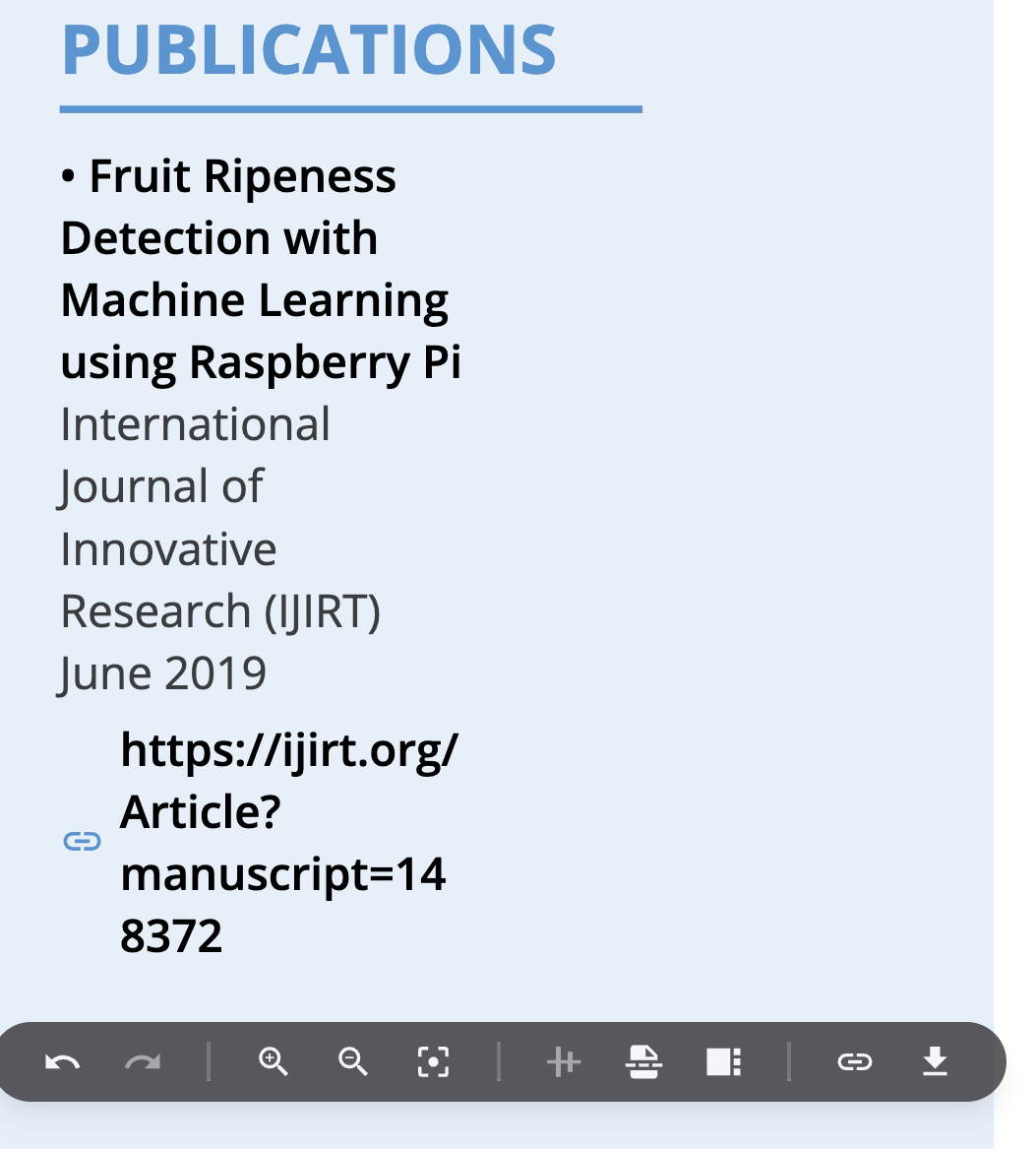 Hyperlink not working for Publications section · Issue #1449 · AmruthPillai/Reactive-Resume · GitHub