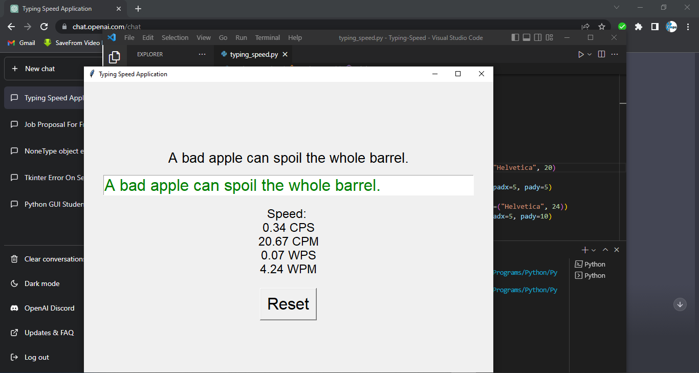 GitHub - copatech/Typing-Speed-App: Awesome typing speed application! is a Python script that ...
