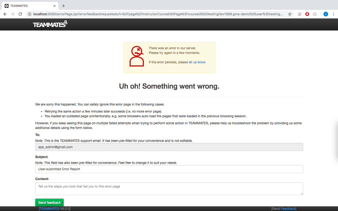 Admin, instructor and student page login error. · Issue #9187 ...