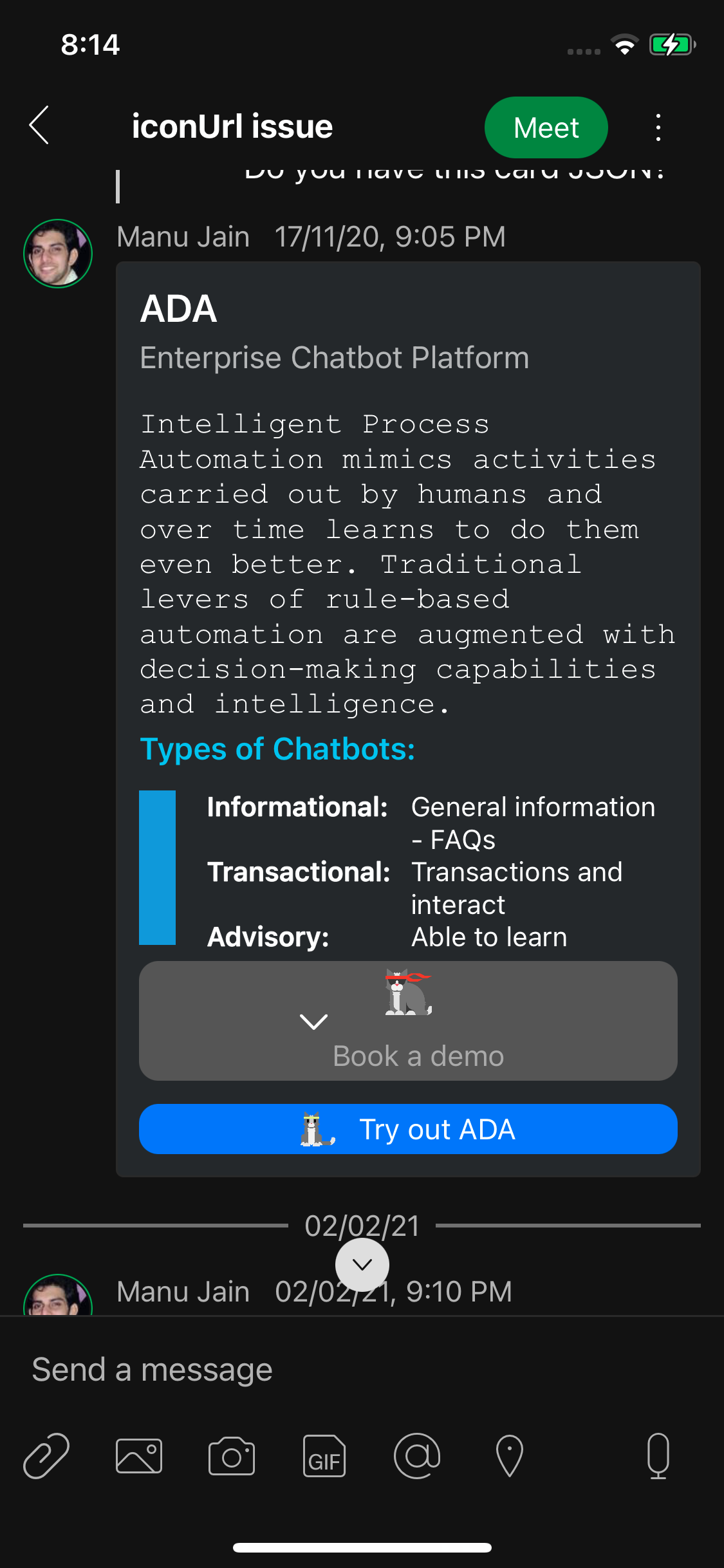 [iOS][Inconsistency] [Action icon and the showcard state icon placement issue] · Issue #5517 ...
