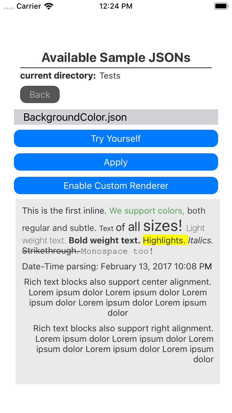 [iOS][RichTextBlock] Rich text Block does not work on 1.2 · Issue #3544 · microsoft ...