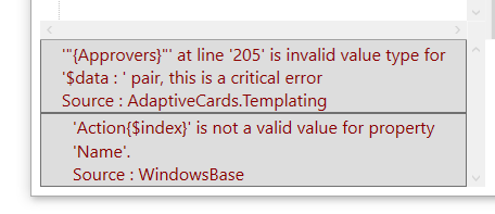 [.NET][Templating] MSApprovals sample card triggers ...