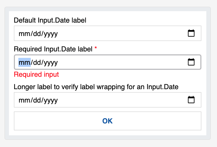 [Android/JS][Inconsistency] [Default Behavior of Date Showing When Date field Is Empty] · Issue ...