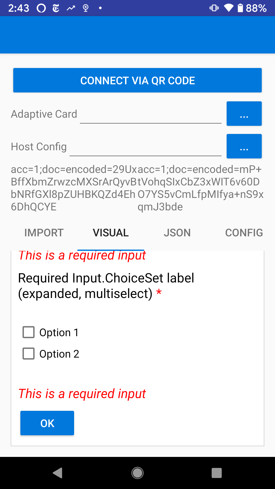 [Android][BugBash] [HostConfig Suffix Doesn't Work] · Issue #4357 · microsoft/AdaptiveCards · GitHub