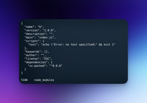 20 times faster installation times · Issue #669 · google/zx · GitHub