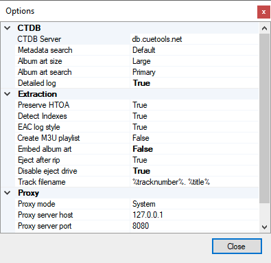 [Request]: make an option "Eject CD after rip" like EAC · Issue #116 · gchudov/cuetools.net · GitHub