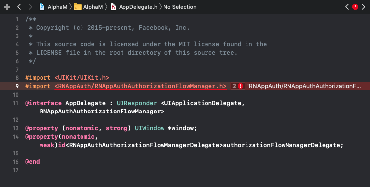 RNAppAuth.m: 'AppAuth/AppAuth.h' file not found · Issue #134 · FormidableLabs/react-native-app ...