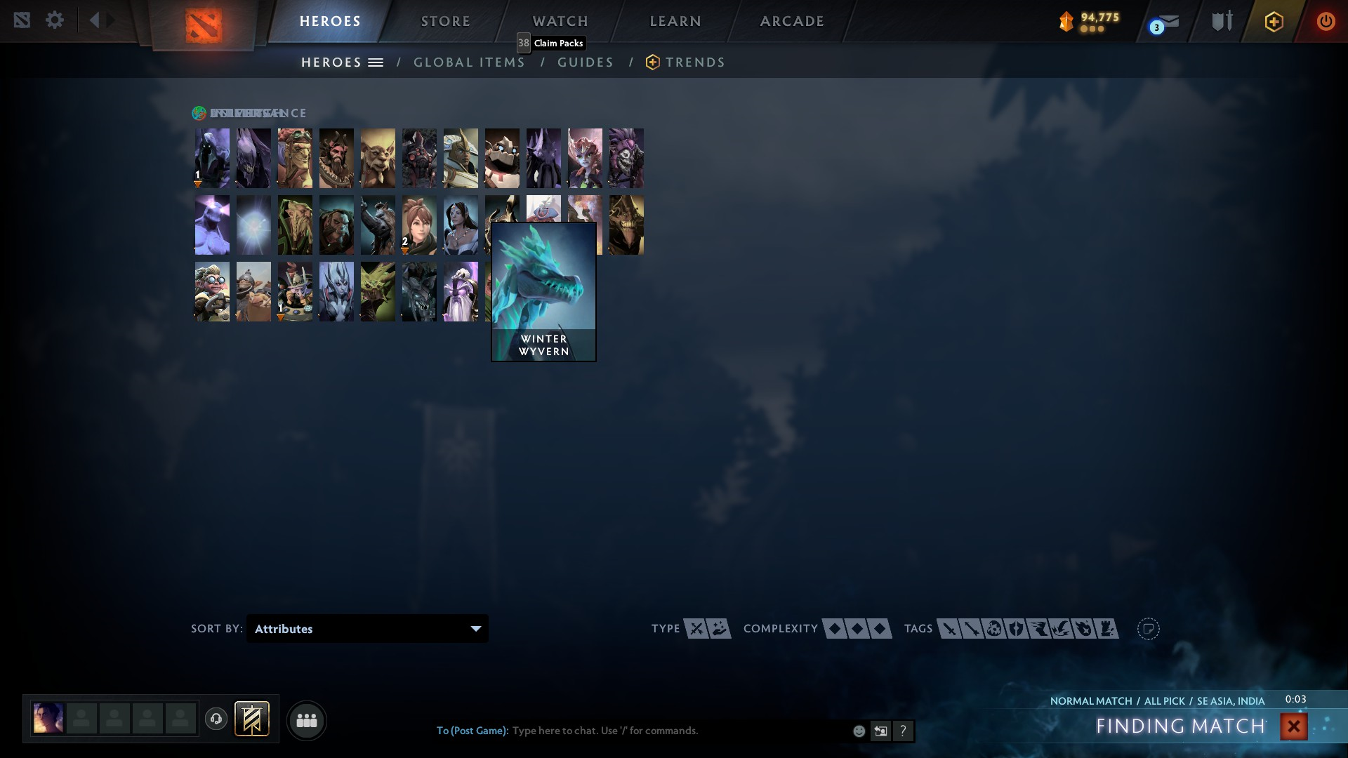 Hero Display: All hero attribute groups merge together · Issue #9797 ...