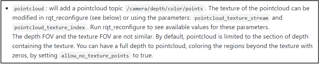 Depth registered pointcloud in ROS2 · Issue #1680 · IntelRealSense/realsense-ros · GitHub