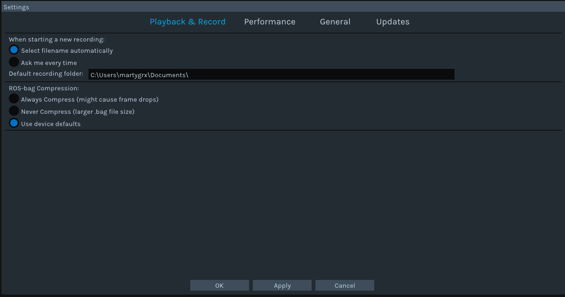 Retrieving Depth Frame from recording · Issue #8528 · IntelRealSense/librealsense · GitHub