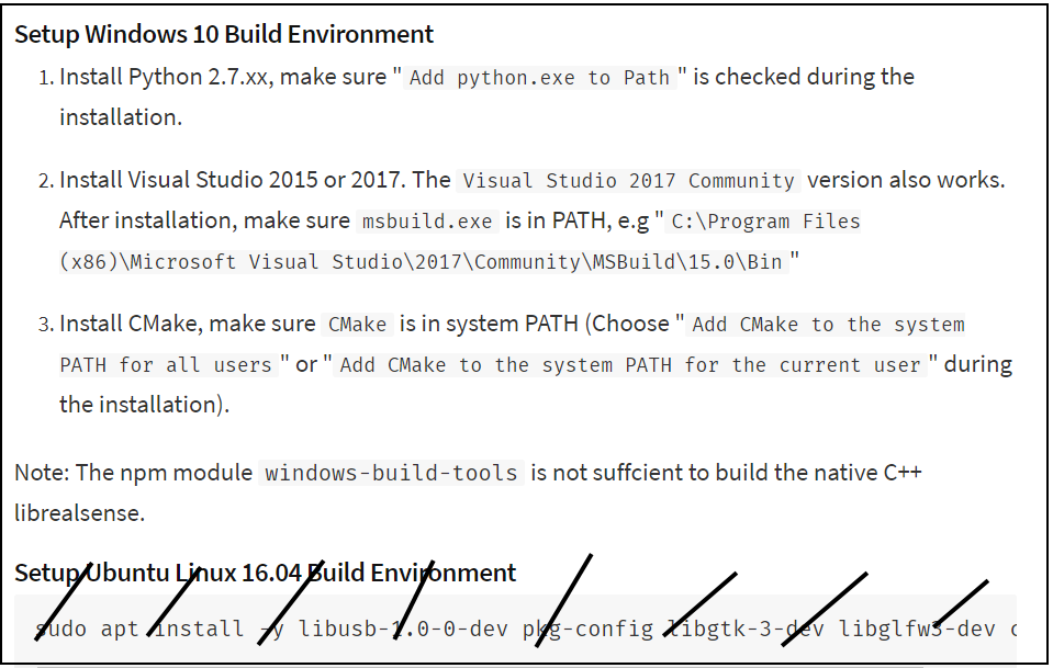Failed to build librealsense - Invalid command line switch for "cmd.exe" (PATH) · Issue #8847 ...