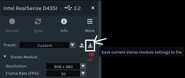 RealSense d435 MATLAB settings · Issue #8970 · IntelRealSense/librealsense · GitHub