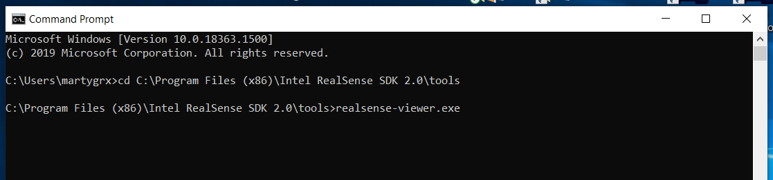 Works after installing librealsense by Using vcpkg · Issue #9015 · IntelRealSense/librealsense ...