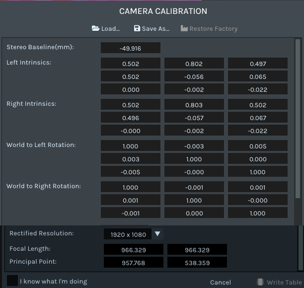 Finding updated intrinsic values when using On-Chip Calibration · Issue #9293 · IntelRealSense ...
