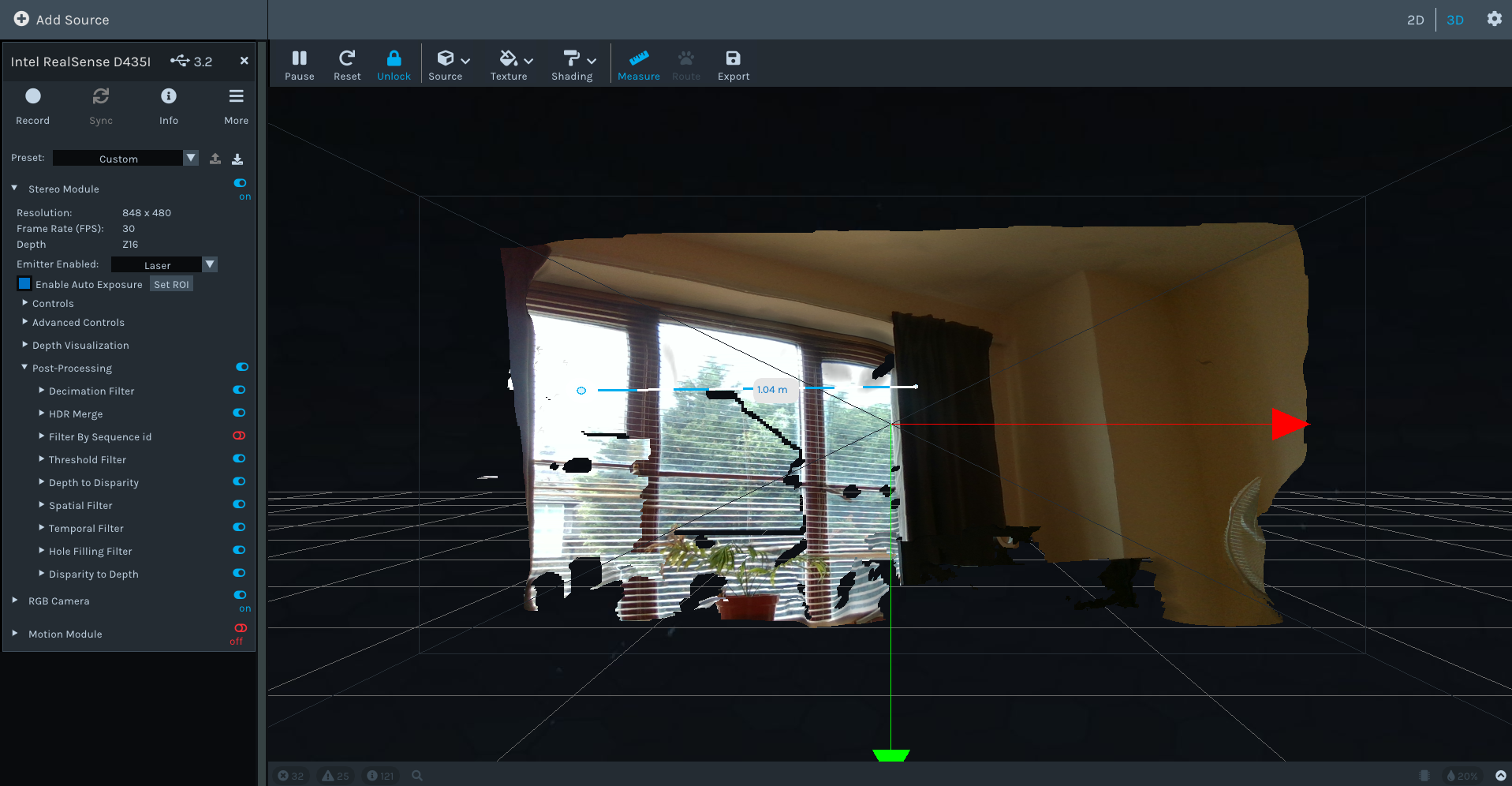 Question about the measure example · Issue #9310 · IntelRealSense/librealsense · GitHub