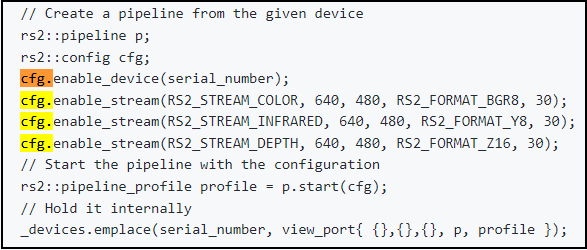 lSense error calling rs2_pipeline_start_with_config(pipe:0x55c729ea9ae0 ...