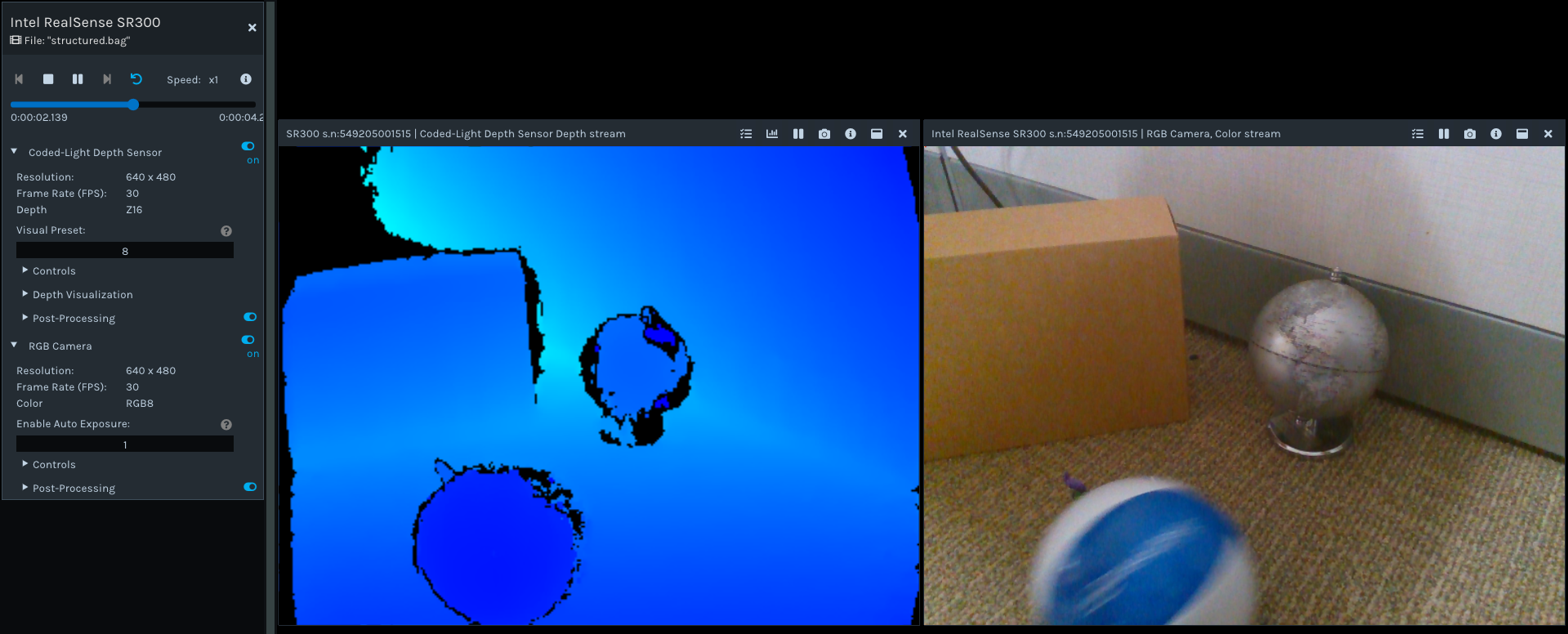 Getting resolution and framerate of recorded D400 bag files · Issue #10651 · IntelRealSense ...