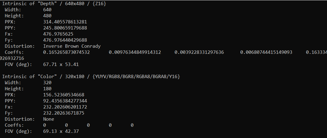 Camera Calibration SR300 · Issue #10838 · IntelRealSense/librealsense · GitHub