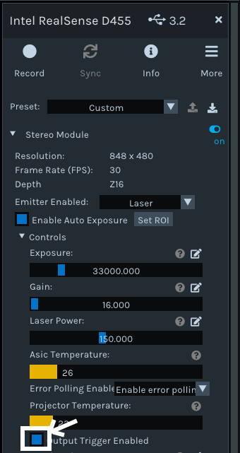 Output sync signal of pin5 and pin9 · Issue #2614 · IntelRealSense/realsense-ros · GitHub