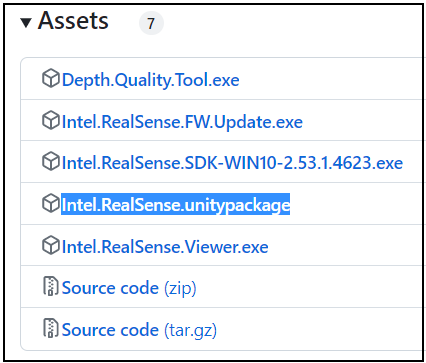 Intel Realsense Unity · Issue #11674 · IntelRealSense/librealsense · GitHub