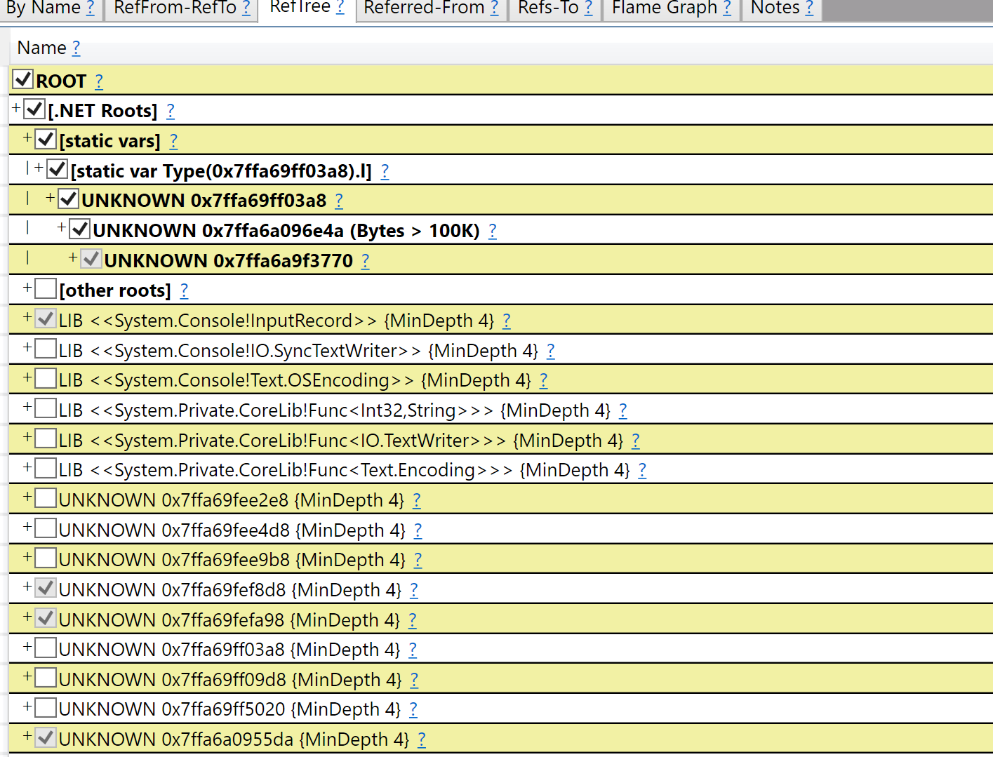 Lots of uknown objects with .net core 2.x · Issue #866 · microsoft/perfview · GitHub