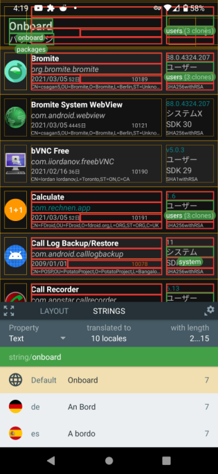 Element inspector · Issue #310 · MuntashirAkon/AppManager · GitHub