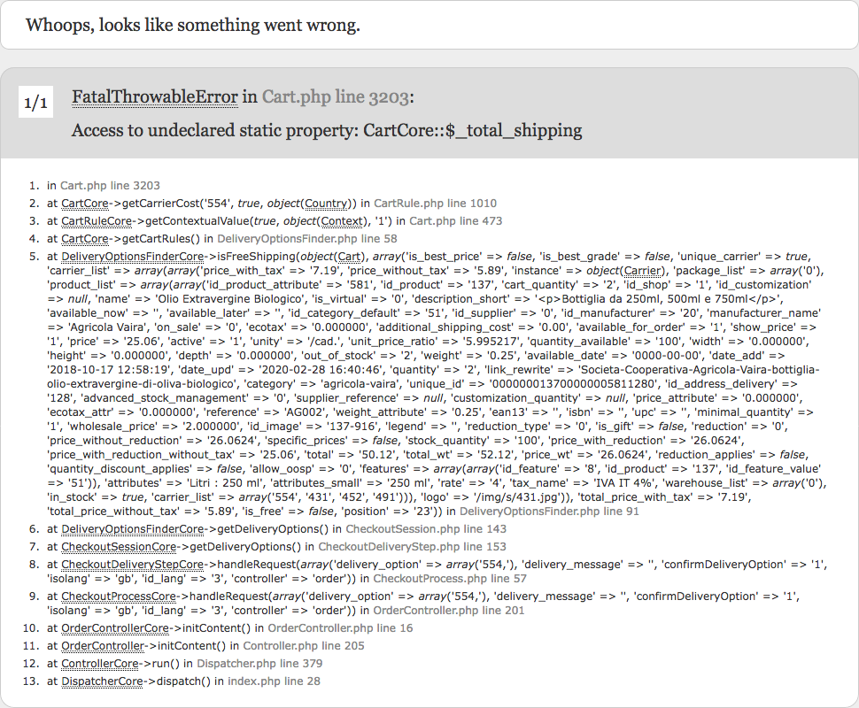 Cart Rules: Checkout error with free shipping and carrier selection restriction · Issue #18482 ...