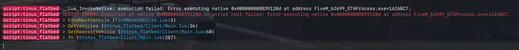 Anticheese stops flatbed script from working · Issue #538 · Blumlaut/EasyAdmin · GitHub