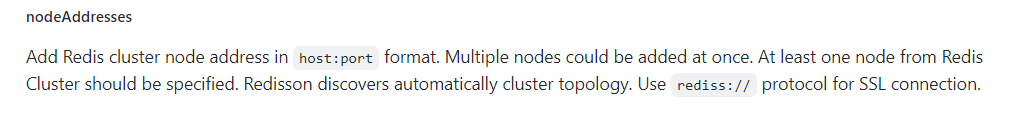 Quarkus redisson config fails to load in cluster mode with only one node address · Issue #4076 ...