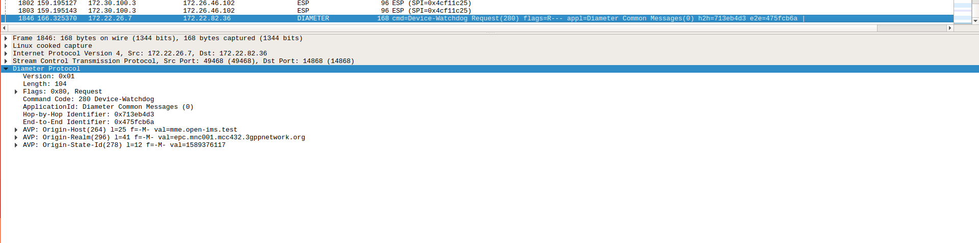 Connection PCRF to PCSCF Rx interface · Issue #436 · open5gs/open5gs ...