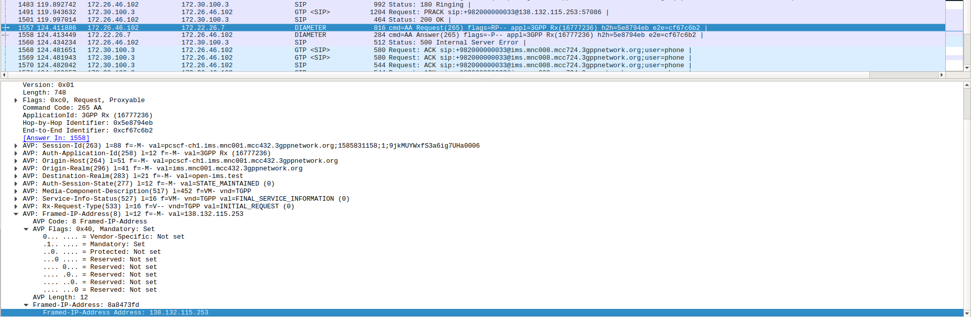 Connection PCRF to PCSCF Rx interface · Issue #436 · open5gs/open5gs ...
