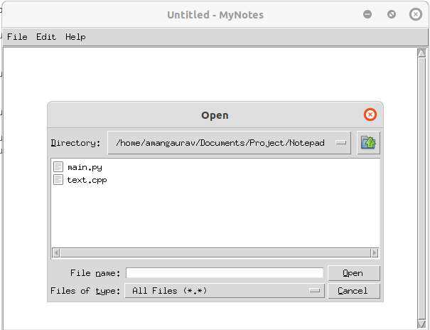 GitHub - Gpamangkp/MyNotes: It is a tkinter based application which ...