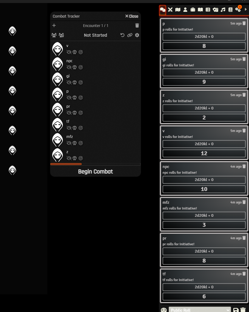 Combat Tracker No longer assignable · Issue #364 · WookieeMatt/Essence20 · GitHub