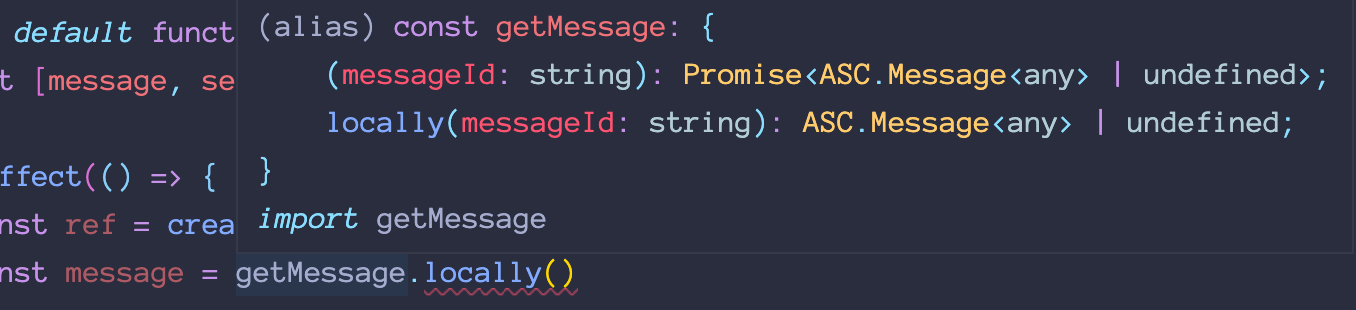 Types not following properly for properties of a function · Issue ...