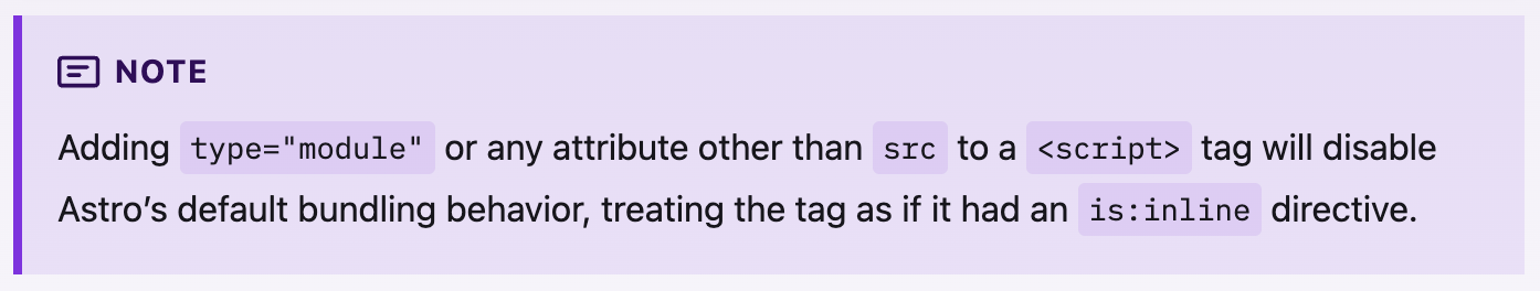 Passing a var to a script tag disables the bundling · Issue #6642 · withastro/astro · GitHub