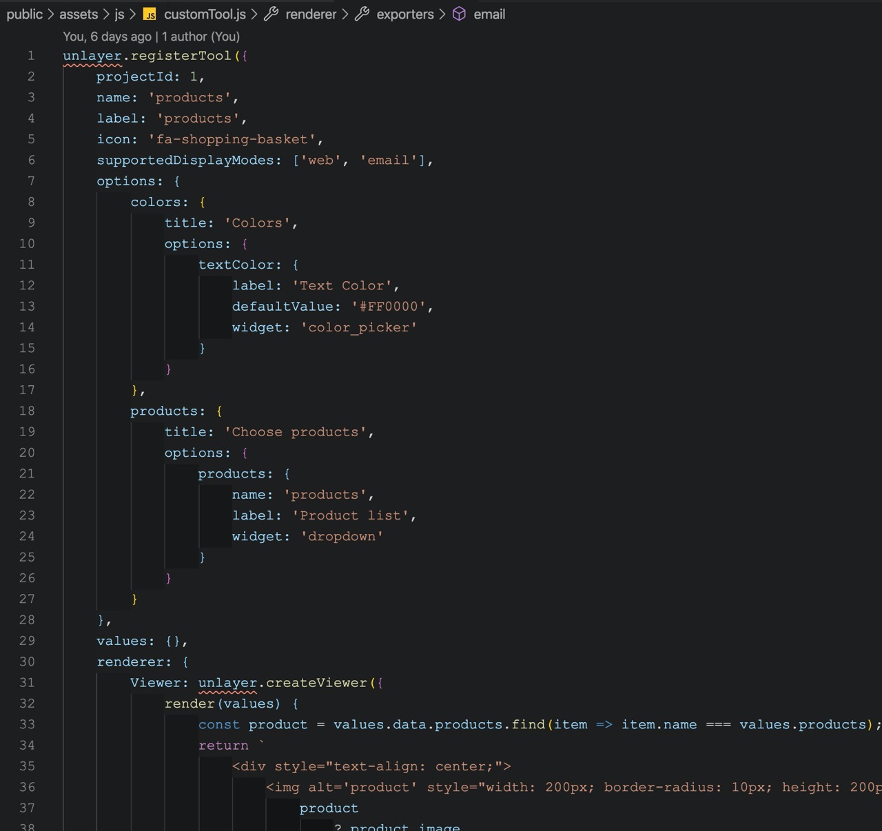 Test Server Does Not See Custom Tools · Issue 137 · Unlayer React Email Editor · Github