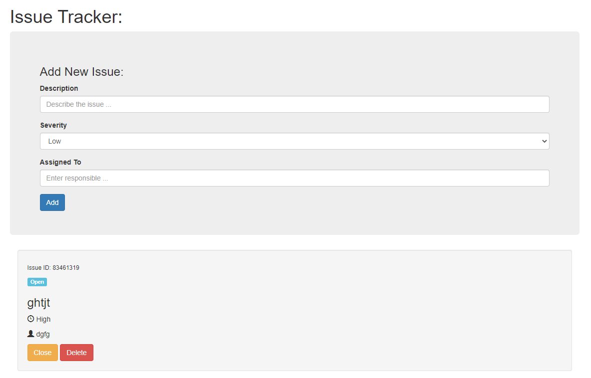 Github Minhajulakib Issue Tracker