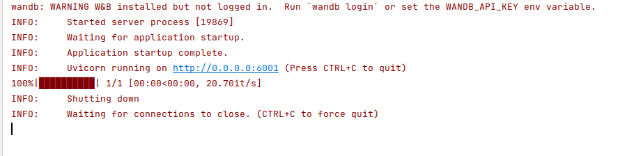 Fastapi Shows Shutting Down While Inferencing Using Pytorch Models · Issue 3283 · Fastapi